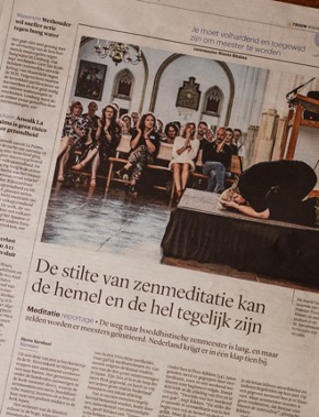 De stilte van zenmeditatie kan de hemel en de hel tegelijk zijn | Zen.nl