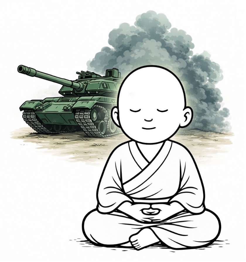 Zen in een gewelddadige wereld | Zen.nl